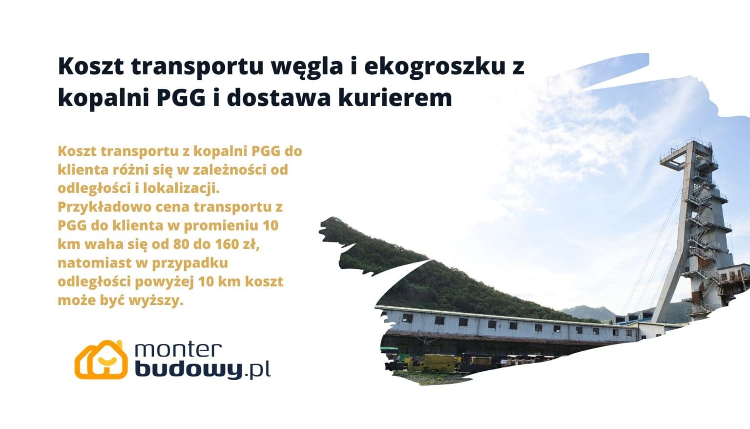 Koszt transportu węgla i ekogroszku z kopalni PGG i dostawa kurierem ...