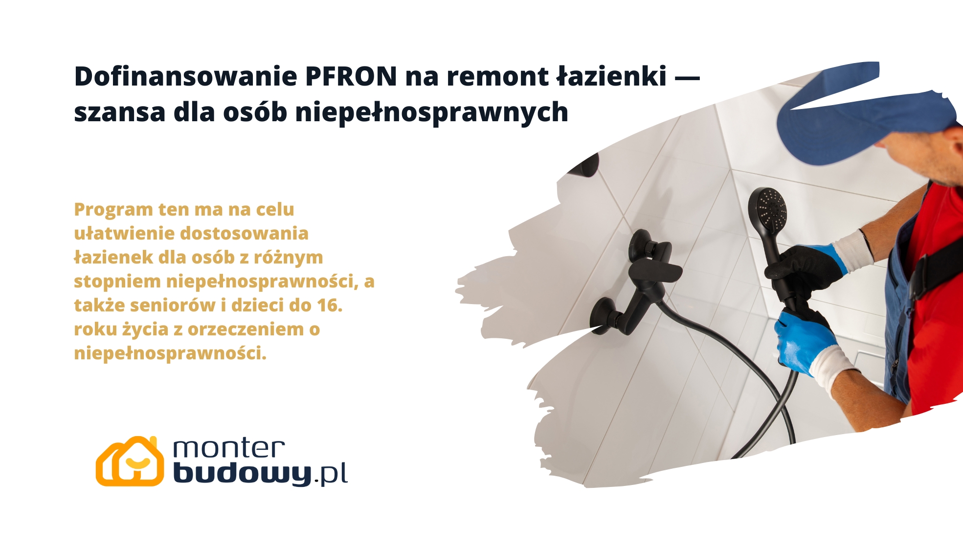 Dofinansowanie PFRON na remont łazienki — szansa dla osób niepełnosprawnych